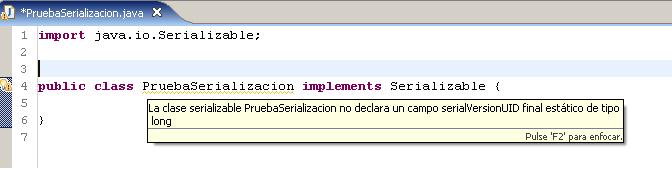 Sabias que el serialVersionUID en las clases Java nos previene de errores en la deserialización ...